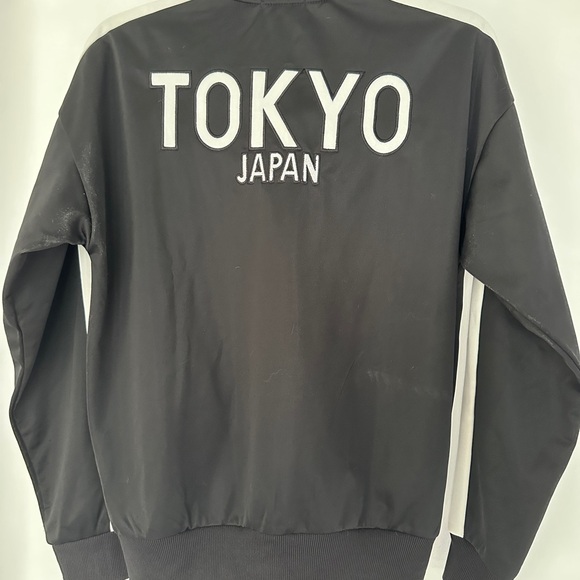 Forever 21 | Jackets & Coats | Black And White Tokyo Logo Jacket | Poshmark